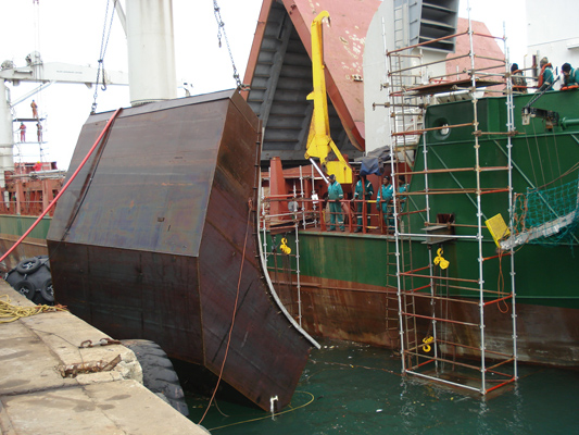Cofferdam Repairs | Dormac Marine & Engineering